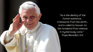 Death of Pope Emeritus Benedict XVI - The Shrine Of Our Lady Of Walsingham